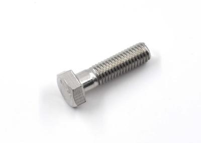 China Stainless Steel A2 Hex Head Bolts DIN931 4mm-36mm for Electrical Facilities for sale