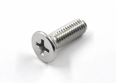 China Stainless Steel Countersunk Flat Head Screws DIN965 M3-M12 6mm-120mm for Medical Equipment for sale