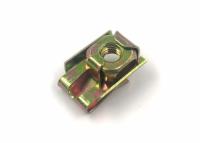 China High Strength M6 Cage Nuts Round Holes For Power Distribution Boxes for sale