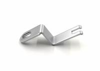 China Automobile Roof Rack Metal Stamping Parts Stainless Steel A2 Silver Powdered Brackets for sale