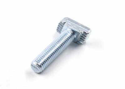 China Galvanized Steel Hammer Head Screw M6 M8 Grade 8.8 for Aluminum Profile 20-60mm for sale