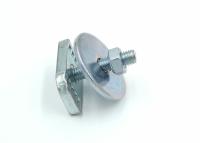 China Galavanized Mild Steel Square Head Bolts with Hex Nuts and Flat Washers for sale