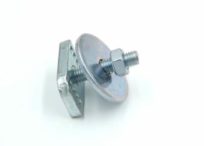 China Galavanized Mild Steel Square Head Bolts with Hex Nuts and Flat Washers for sale
