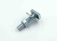 China Galavanized Mild Steel Square Head Bolts with Hex Nuts and Flat Washers for sale