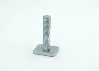 China Galavanized Mild Steel Square Head Bolts with Hex Nuts and Flat Washers for sale