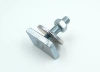 China Galavanized Mild Steel Square Head Bolts with Hex Nuts and Flat Washers for sale