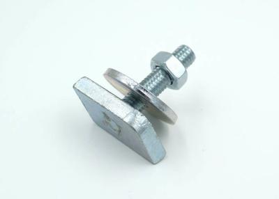 China Galavanized Mild Steel Square Head Bolts with Hex Nuts and Flat Washers for sale