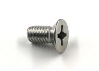China Flat Head Stainless Steel Countersunk Screws Machine Screws DIN965 for sale