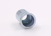 China Zinc Plated Mild Steel Small Flat Head Rivet Nuts M6 with Outside Knurls for sale