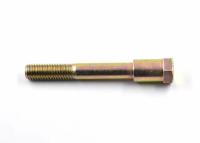 China Yellow Zinc Plated Hex Bolts M8x60mm Grade 8.8 SAE1035 Steel Round Neck Custom for sale