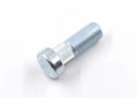 China ASME Grade 2 Cylindrical Head Screws M10 x 40mm Zinc Plated Straight Knurls for sale
