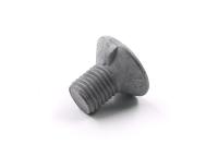 China Grade 4.8 DIN604 Flat Countersunk Nib Bolt SAE1008 Material Hot Dip Galvanized for sale