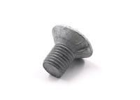 China Grade 4.8 DIN604 Flat Countersunk Nib Bolt SAE1008 Material Hot Dip Galvanized for sale