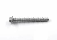 China Hardened Indented Serrated Hex Flange Head Concrete Screws 12mm x 110mm Mechanical Galvanized for sale