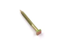 China Yellow Zinc Plated Mild Steel Square Head Concrete Nails Screws 20kg for sale
