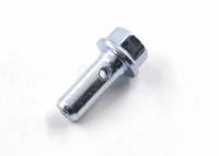 China Mild Steel Hex Flange Head Pin with Positioning Hole Zinc Plated Custom Sizes for sale