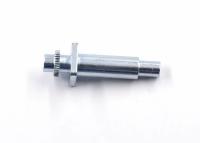 China Galvanized Custom Made Steel Pins with Straight Knurls and Positioning End for sale