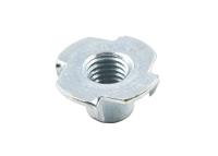 China Galavnized Mild Steel T-nut for Wood Construction Tee Nuts for sale
