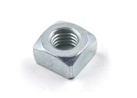China Galvanized Steel Square Nuts DIN557 M5-M20 Mild Steel ML08 Finish for sale