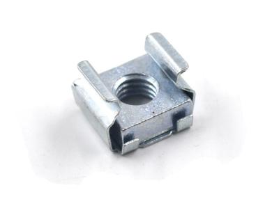 China High Strength M6 Cage Nuts Round Holes For Power Distribution Boxes for sale