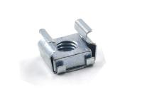 China High Strength M6 Cage Nuts Round Holes For Power Distribution Boxes for sale