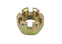 China Yellow Zinc Plated M16-M36 Grade 8 Hex Nuts with Slots for sale