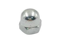 China Zinc Plated Mild Steel Grade 6 Hexagon Domed Cap Nuts DIN1587 M4 to M24 for sale