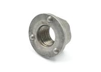 China Plain Mild Steel Hex Flange Weld Nuts with 3 Welding Points for Automobile Industry for sale