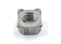 China Plain Mild Steel JISB1196 Square Weld Nuts for Automobile Industry M4-M12 for sale