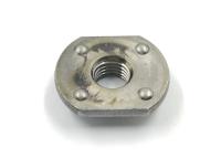 China Plain Mild Steel T Weld Nuts with 4 Projection Points M6-M12 for Vehicles for sale