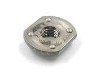 China Plain Mild Steel T Weld Nuts with 4 Projection Points M6-M12 for Vehicles for sale