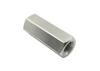 China Custom Made Stainless Steel A2 Hexagon Coupling Nuts for Open-air Projects for sale