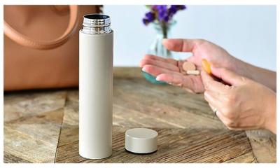 China Outdoor 45x196mm 0.2L Thermos Stainless Flask for sale