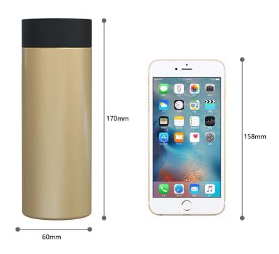 China BSCI 12 Ounce 0.35L Thermos Stainless Steel Vacuum Insulated Bottle for sale