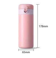 China 0.32L Leakproof 11 Ounce Thermos Flask Coffee Cup for sale