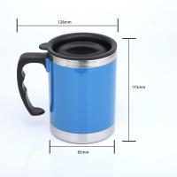 China Plastic 400ml 13 Oz Stainless Steel Insulated Mug for sale