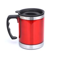 China Plastic Handle BSCI 13 Ounce Stainless Steel Insulated Mug for sale