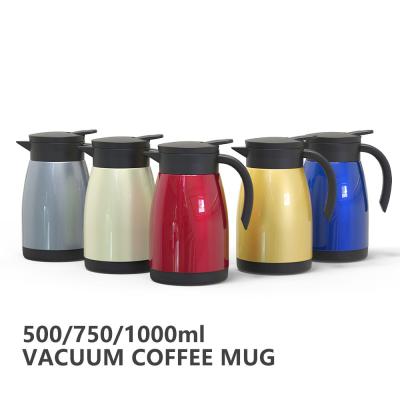 China Multi Color 68 Oz BSCI Vacuum Insulated Teapot for sale