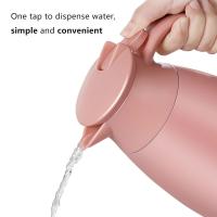 China Stainless Steel Double Wall 2000ml Vacuum Insulated Teapot for sale