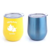 China 98x77mm 304 Inner Wall 7 Ounce Insulated Stemless Tumbler for sale