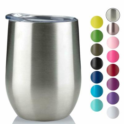 China 220ml Stainless Steel Stemless Wine Tumblers for sale
