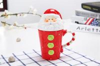China 400ml Christmas Ceramic Mugs for sale