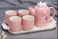 China 8cmx7cm Unicorn Coffee Cup for sale