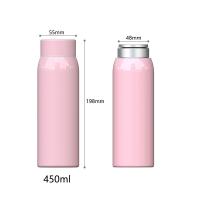 China BSCI Anti Slip 15 Ounce Stainless Steel Vacuum Flask for sale