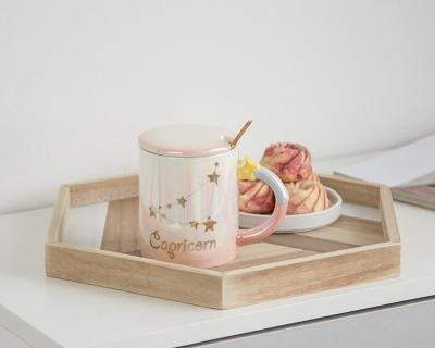 China 330CC Wide Mouth 15cm Personalised Ceramic Mugs for sale