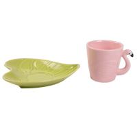 China White Wedding 780ml Pot Flamingo Tea Set for sale