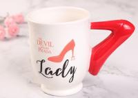 China Hair Dryer Design 390CC Personalized Ceramic Travel Mug for sale