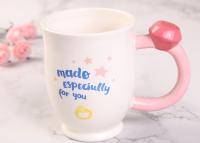China Supermarket Single Layer 11 Ounce Personalised Ceramic Mugs for sale