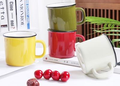 China Enamel 13 Oz 380ml Personalised Ceramic Mugs for sale