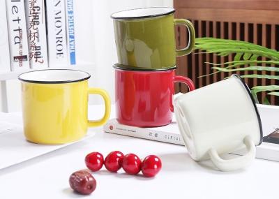 China 12oz Blank Ceramic Coffee Mugs for sale